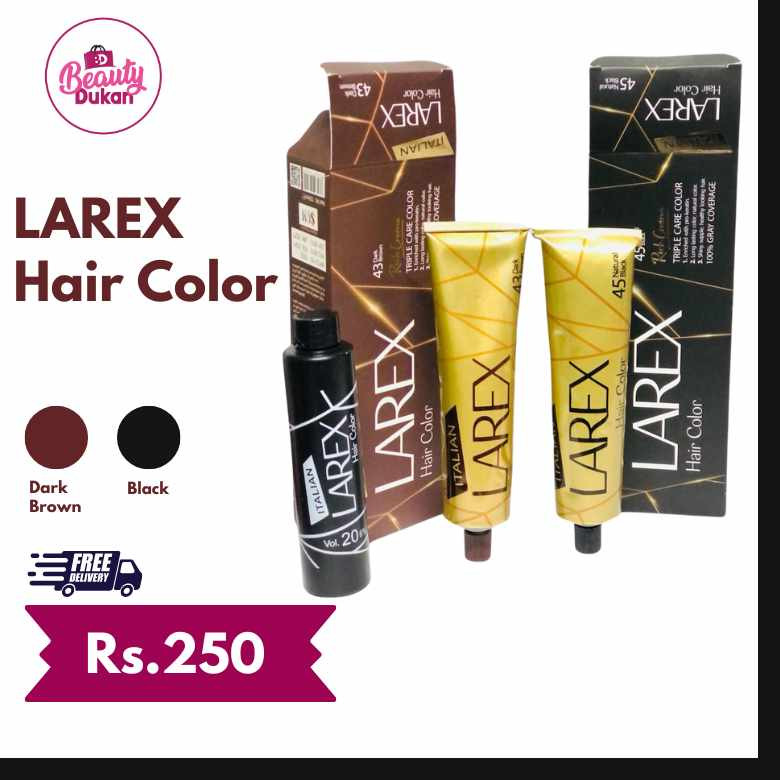 Larex Hair color